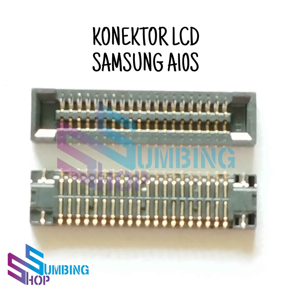 Jual Konektor Lcd Samsung A10s A107 A107F Soket Connector Fpc On Board ...
