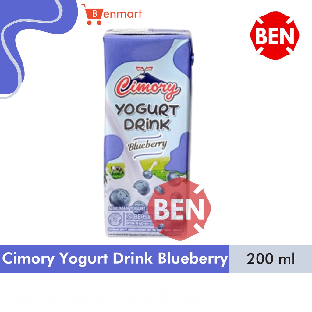 Jual Cimory Yogurt Drink BLUEBERRY 200ml 200 ml Minuman Kotak Ungu Dus | Shopee Indonesia