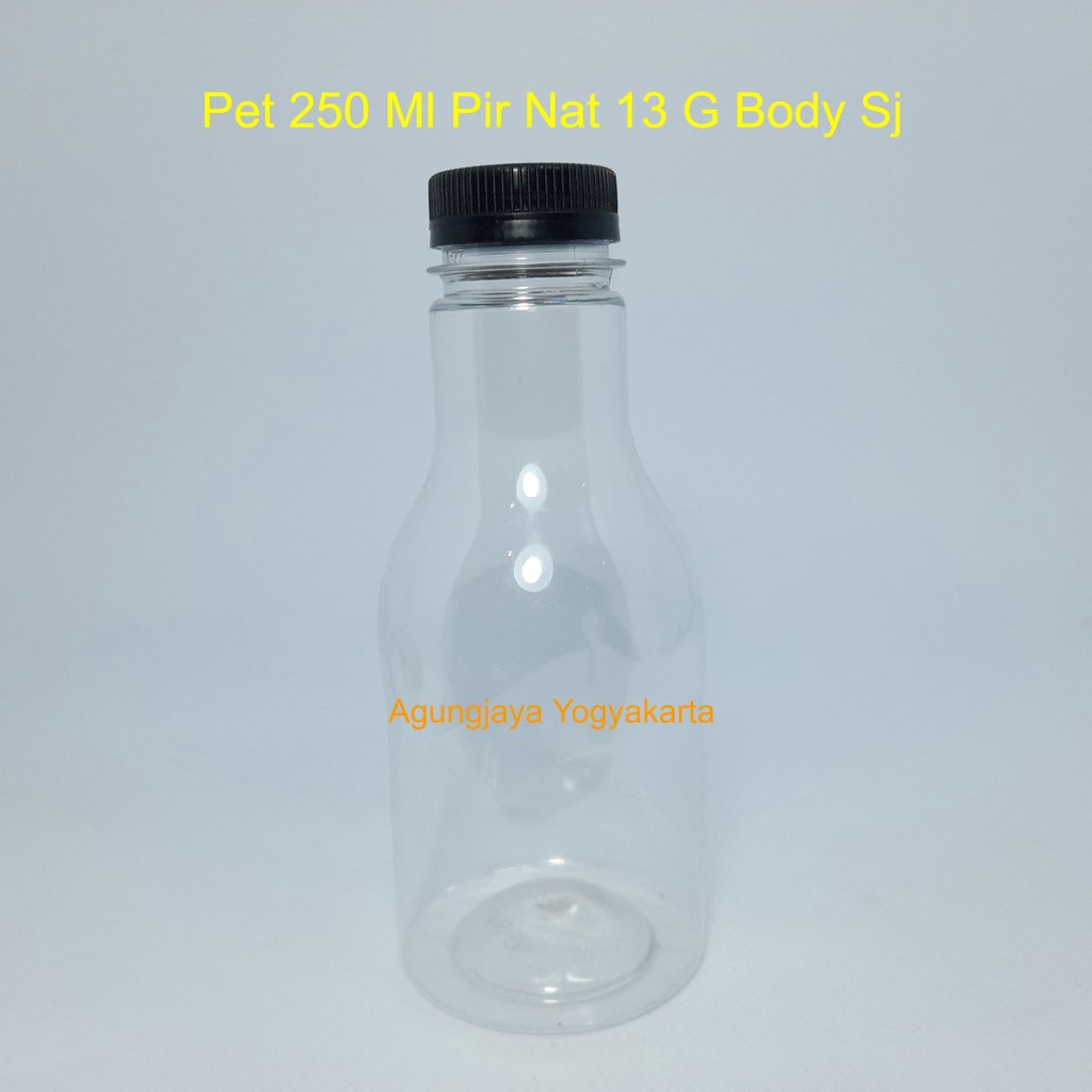 Jual Botol 250 ml PIR Natural 13 g/ Botol Juice 250 ml/ Botol AMDK ...