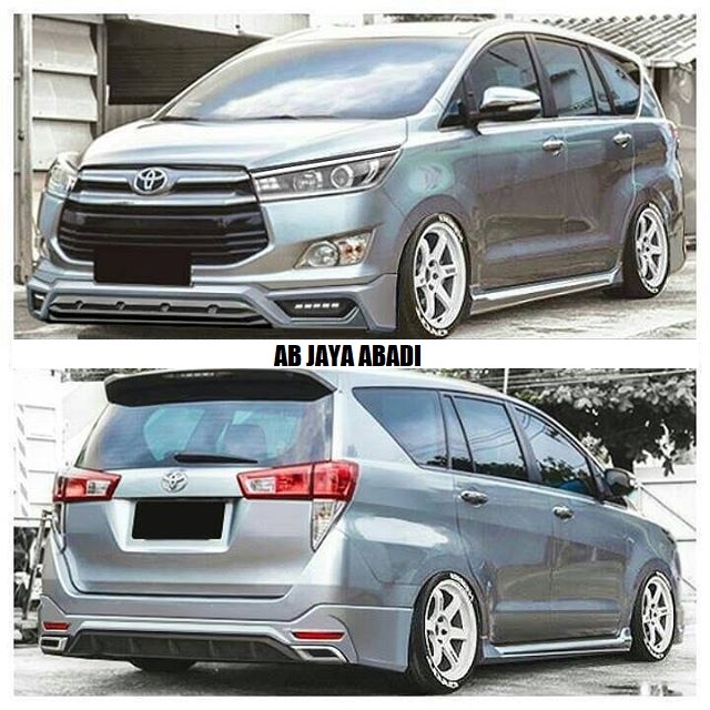 Jual Bodykit Custom Toyota Innova Reborn Fox Tanpa Acc Duraflex ...