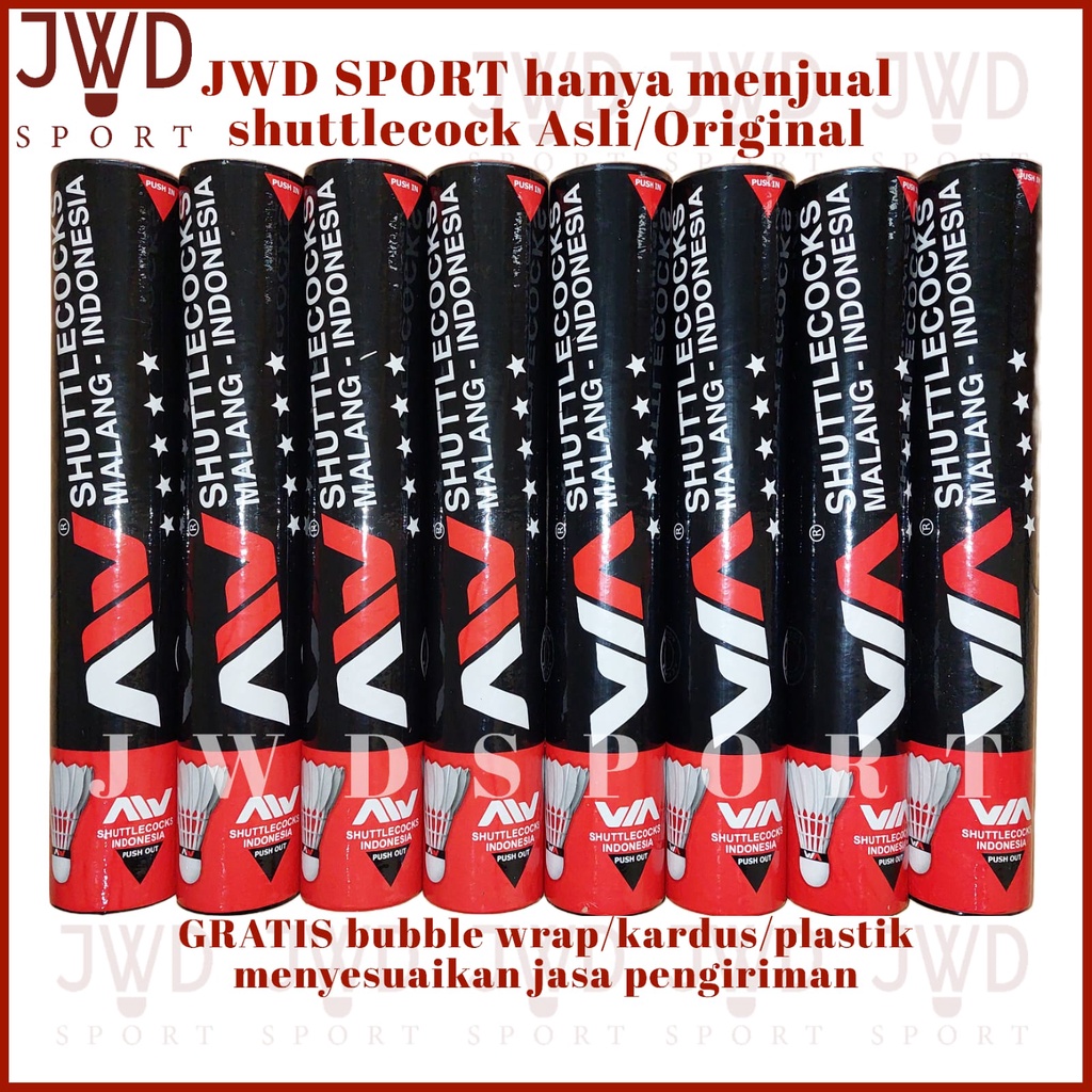 Jual Shuttlecock AW Original Isi 12 Per Slop Kok Badminton Bulutangkis ...