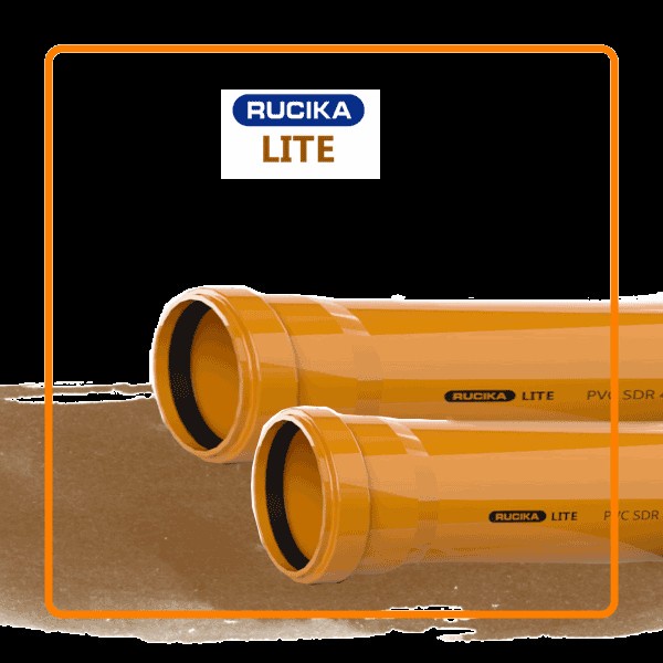 Jual Rucika Pipa PVC Lite (Pipa Limbah) SDR - 41 ukuran 12" 6m/batang ...