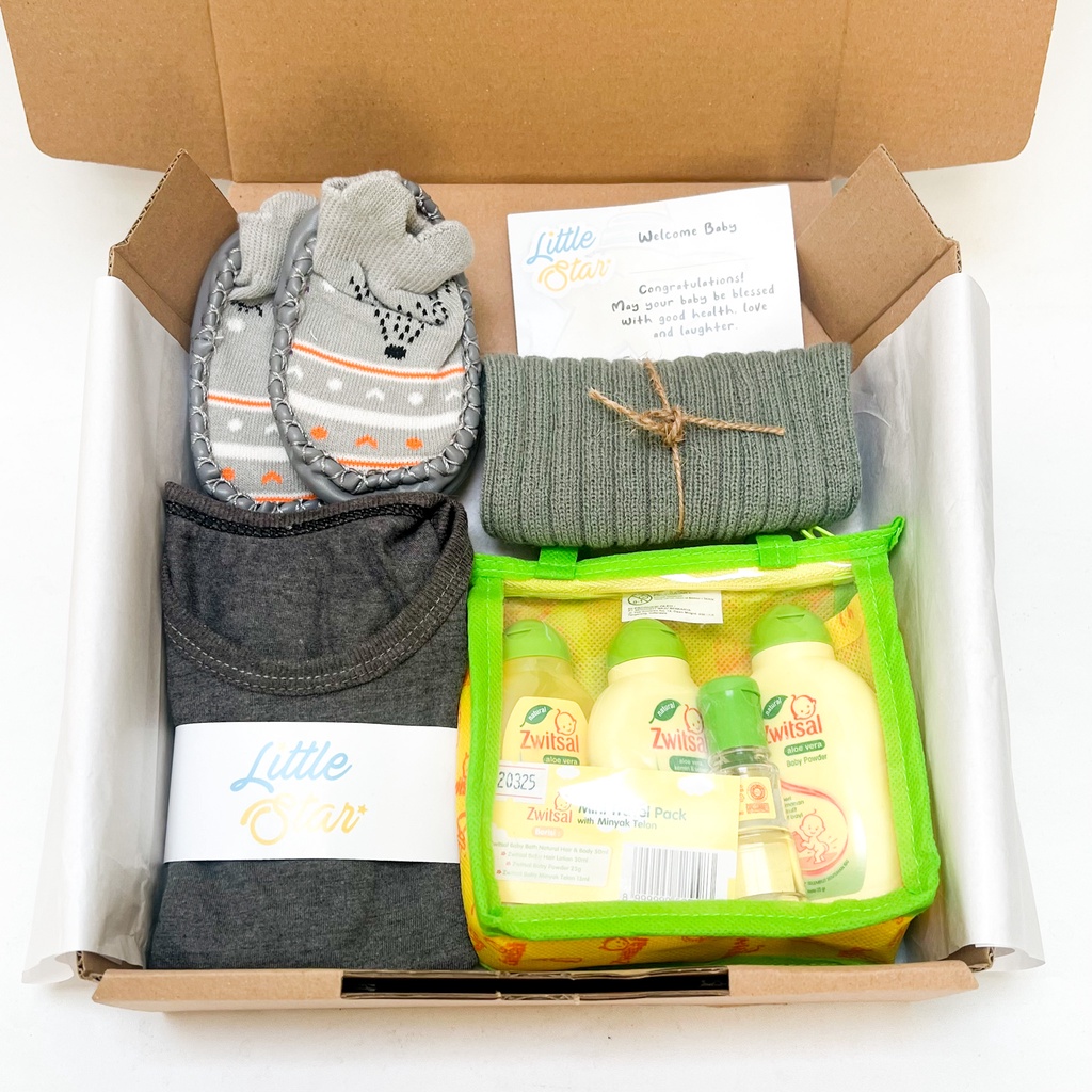 Jual Hampers Newborn Baby Gift Set Kado Baju Sabun Perlengkapan Mandi ...