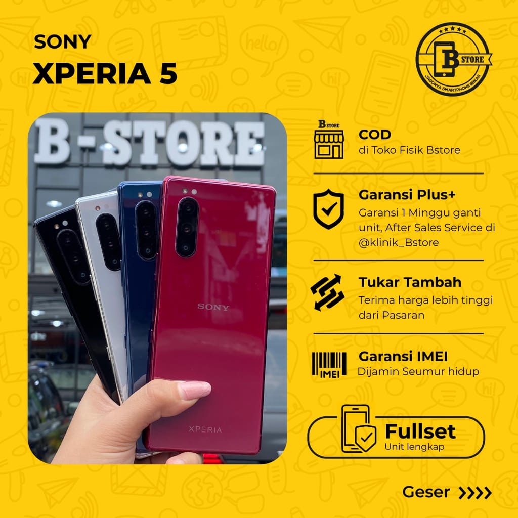 Jual Sony Xperia X5 AU - Xperia 5 Ram 6 - 64Gb - FULLSET - Cod Semarang ...