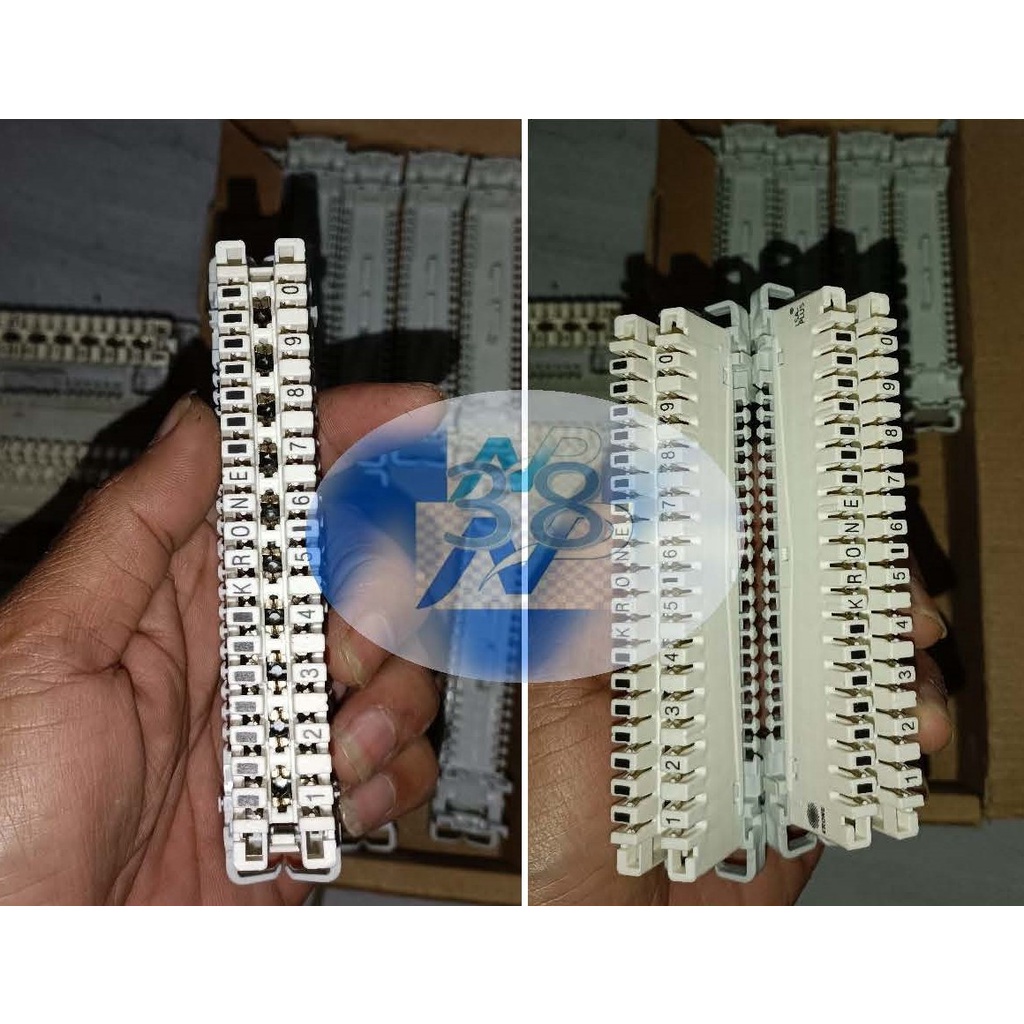 Jual LSA Terminal LSA telpon KRONE 10 Pair | Shopee Indonesia