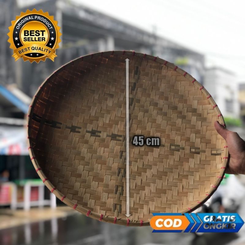 Jual Tampah Bambu Ukuran 45cm / Tampah Tumpeng / Cempeh Bambu / Nyiru ... Jual Tampah Bambu Ukuran 45cm / Tampah Tumpeng / Cempeh Bambu / Nyiru ...