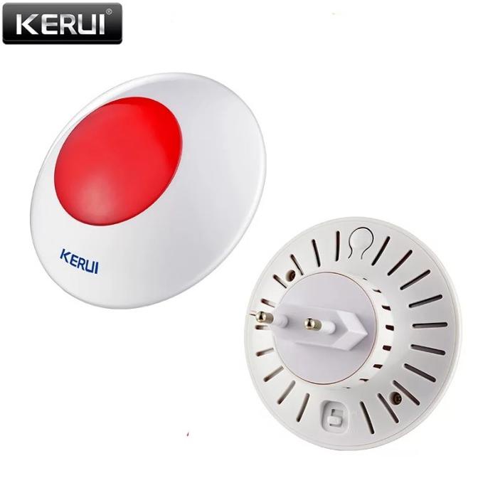Jual Alarm Strobe Sirine wireless KERUI Lampu strobe Alarm System ...