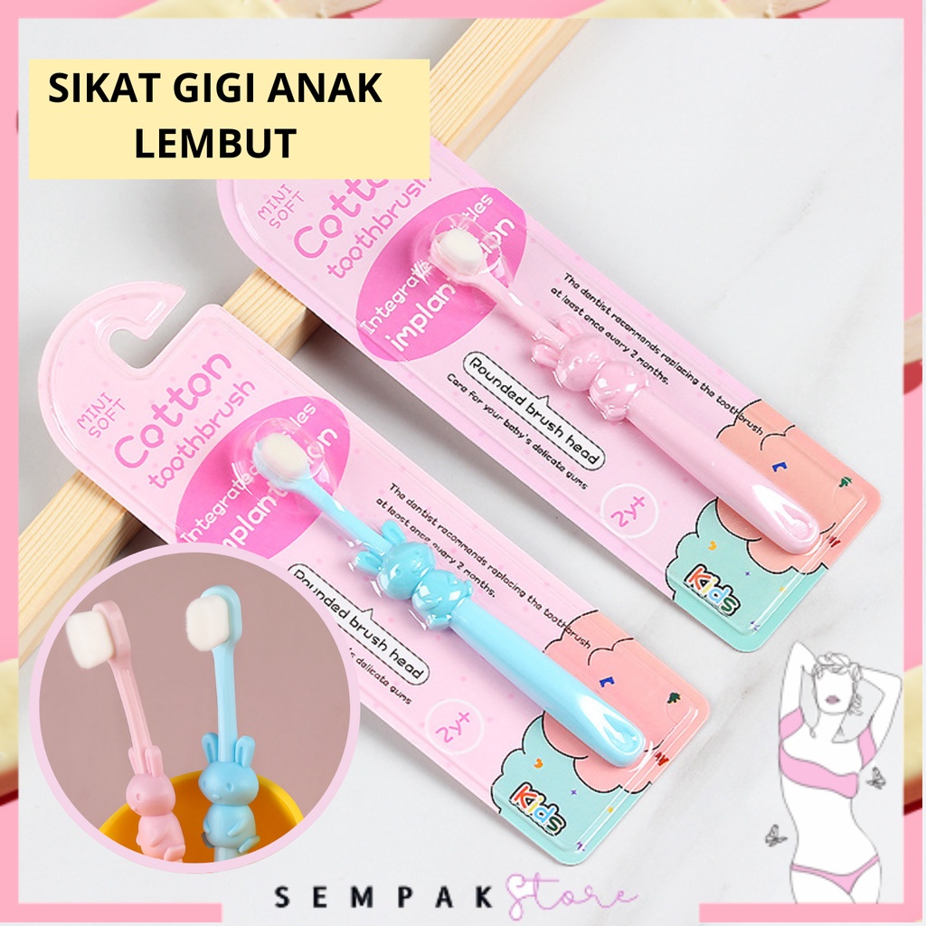 Jual SS Sikat Gigi Anak Halus & Lembut lembut 10000 Bulu Halus 1-12 ...