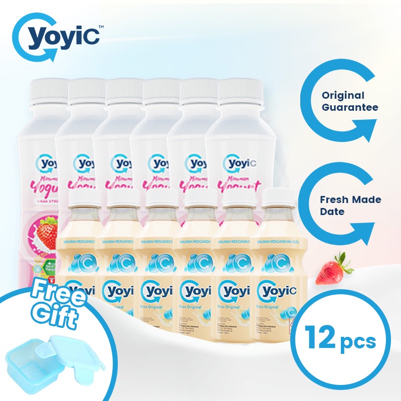 Jual Yoyic Minuman Susu Fermentasi 130 ML Untuk Kesehatan Pencernaan 6 ...