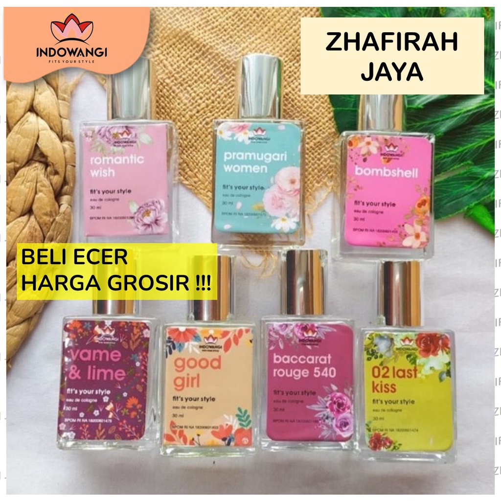 Jual Parfum INDOWANGI Wangi Pramugari Garuda 30ml EDC / Parfum Indowangi Pramugari Women Last ...