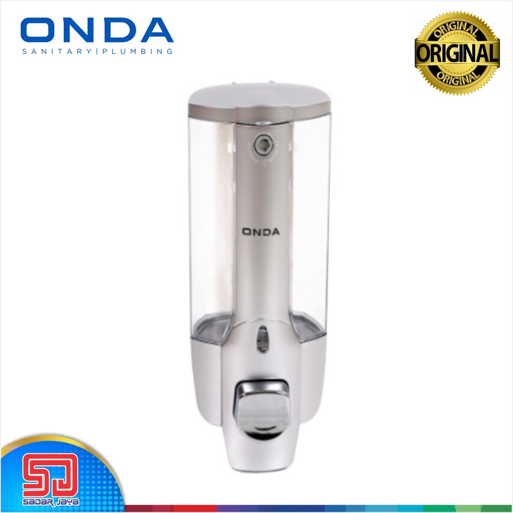 Jual ONDA OSD WOOZEN Chrome Soap Dispenser Wadah Tempat Sabun Cair Cuci ...