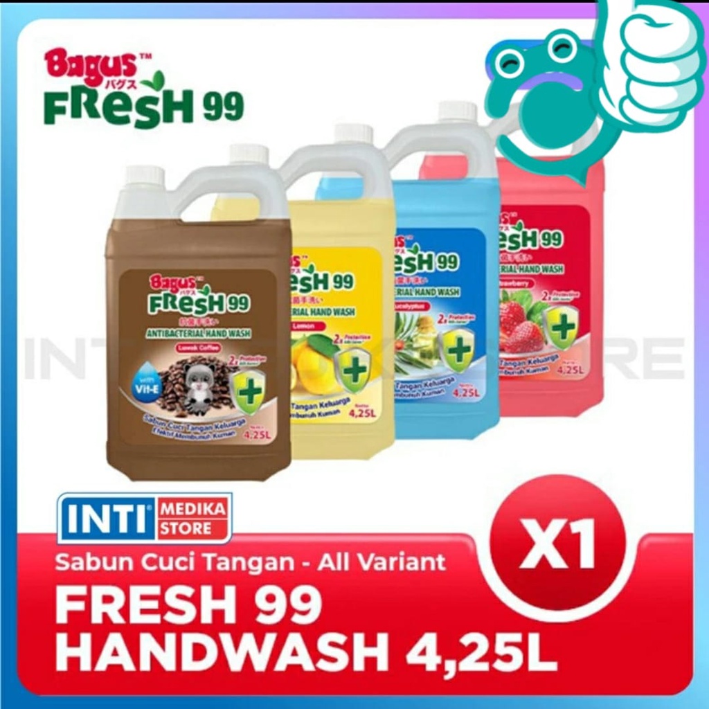 Jual Hand Soap Bagus Fresh 99 (4 Liter) | Shopee Indonesia
