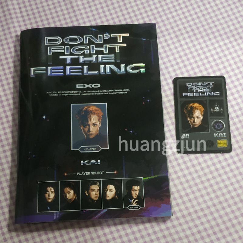 Jual ALBUM ONLY + ID CARD EXO DFTF EXPANSION KAI VER | Shopee Indonesia