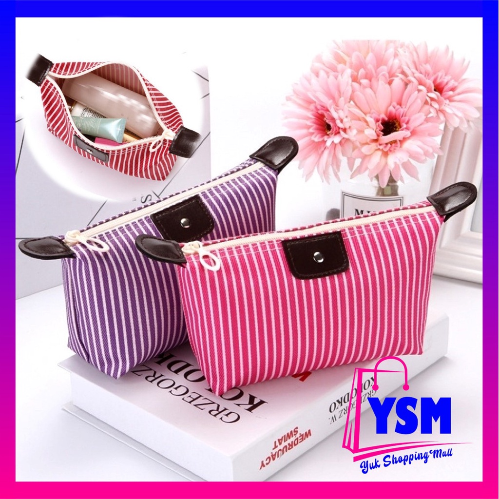 Jual YSM Tas Pouch Kosmetik Makeup Alat Mandi Organizer Anti Air Motif ...