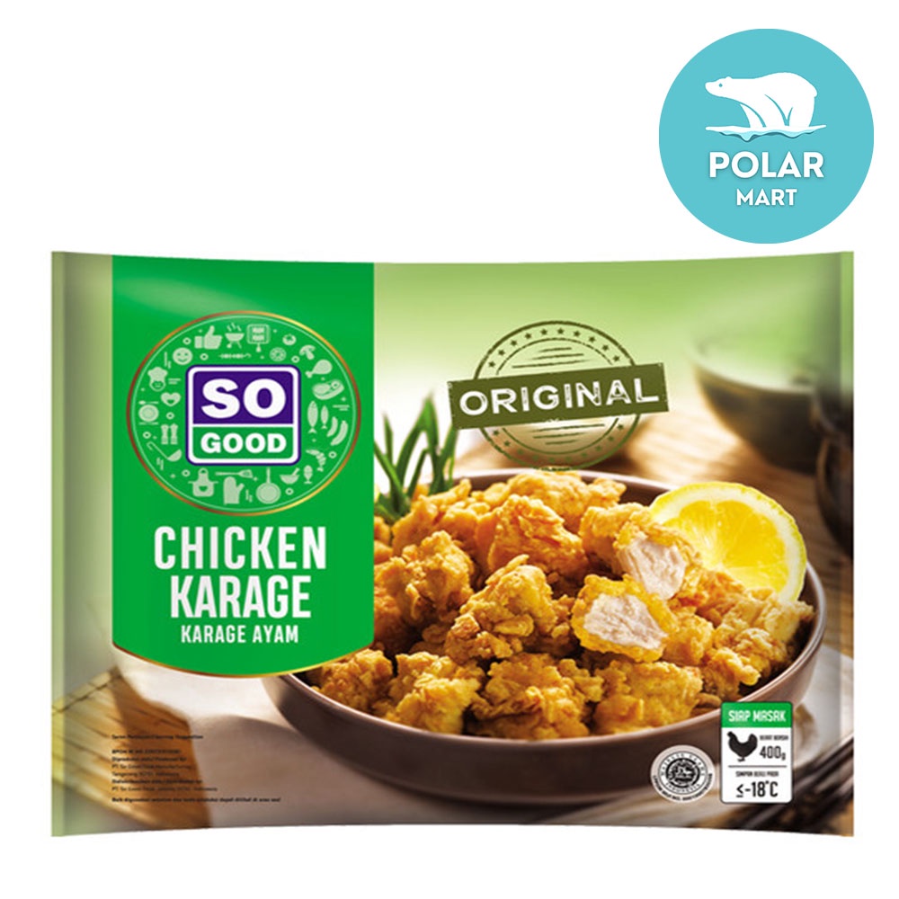 Jual So Good Chicken Karaage 200 Gram (FROZEN FOOD BANDUNG) | Shopee ...