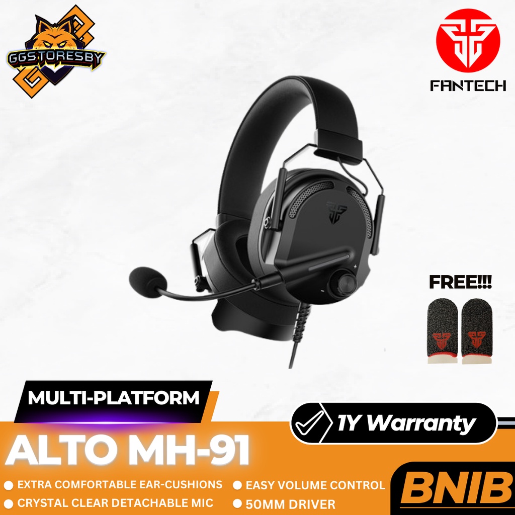 Jual FANTECH MH91 ALTO Multiplatform Gaming Headset | Shopee Indonesia