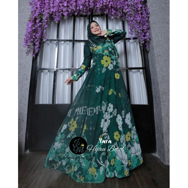 Jual YARA SERIES BY ISMI PREMIUM Gamis SYARI | Shopee Indonesia
