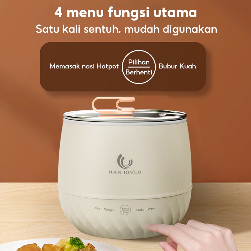 Jual HAN RIVER Magic com mini HRRC04-01 Rice Cooker Mini/Penanak nasi ...