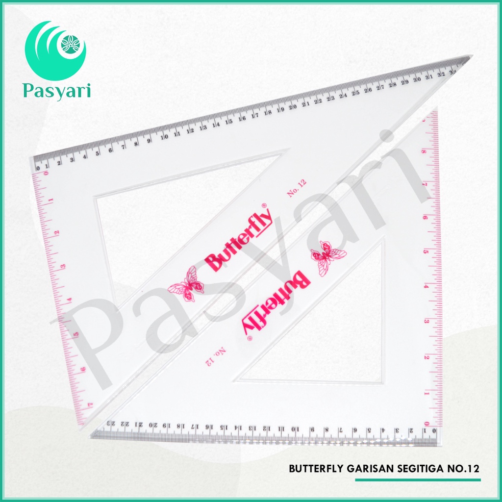 Jual BUTTERFLY Garisan SEGITIGA NO.12 | Shopee Indonesia