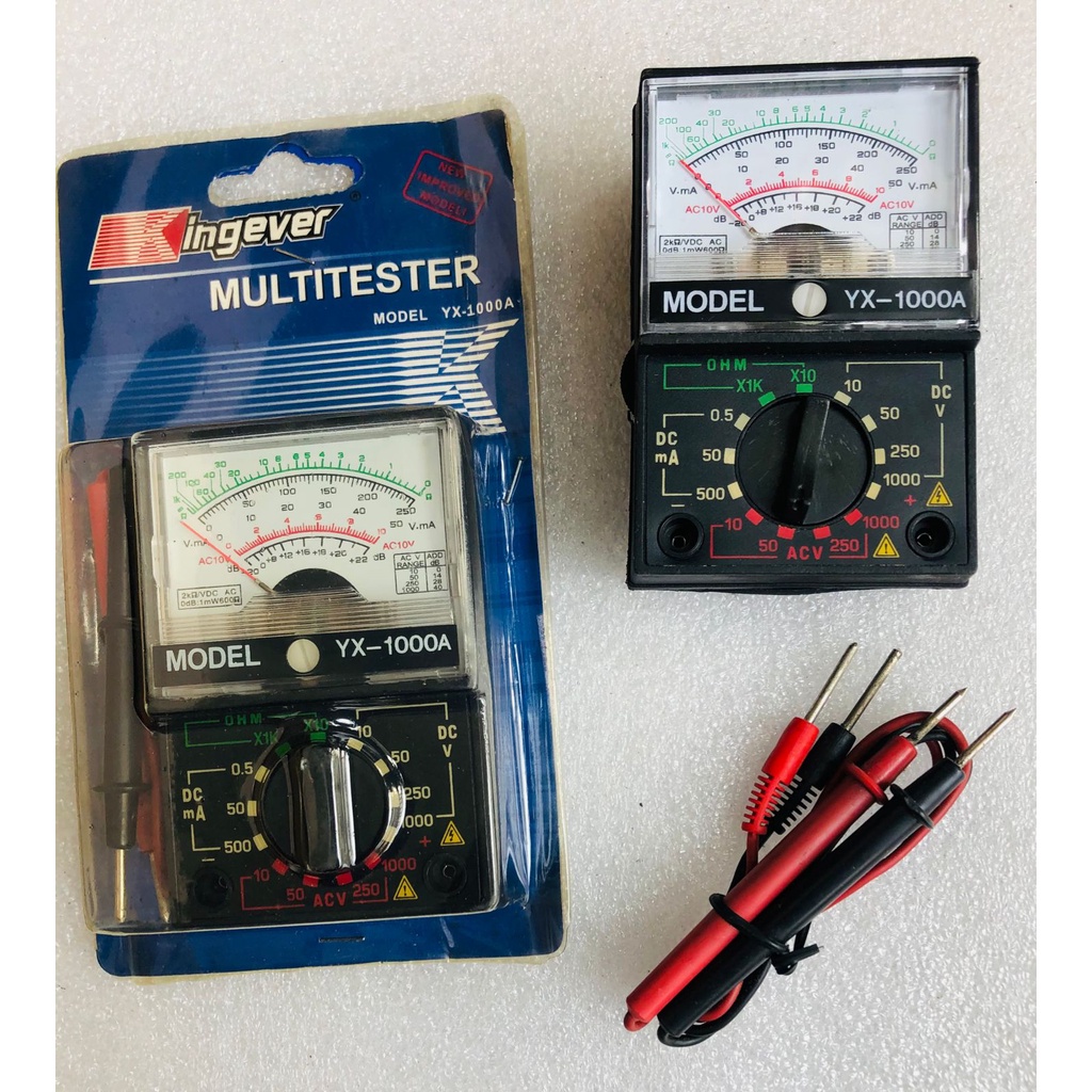 Jual TERMURAH Multitester MULTIMETER / AVO Meter MULTYTESTER YX-1000A ...