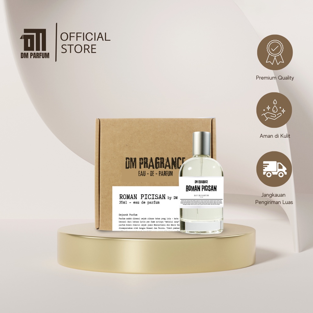 Jual Parfum Roman Picisan Unisex by Dm Perfume 35ml 60ml Parfum Pria ...