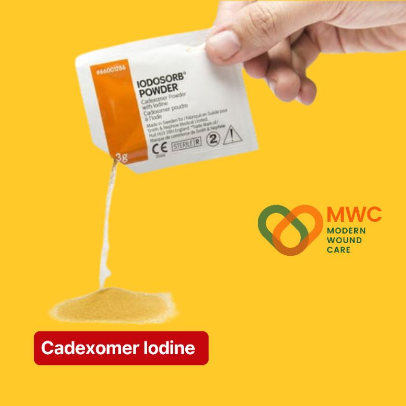Jual Iodosorb Powder 3 gr Cadexomer Iodine | Shopee Indonesia