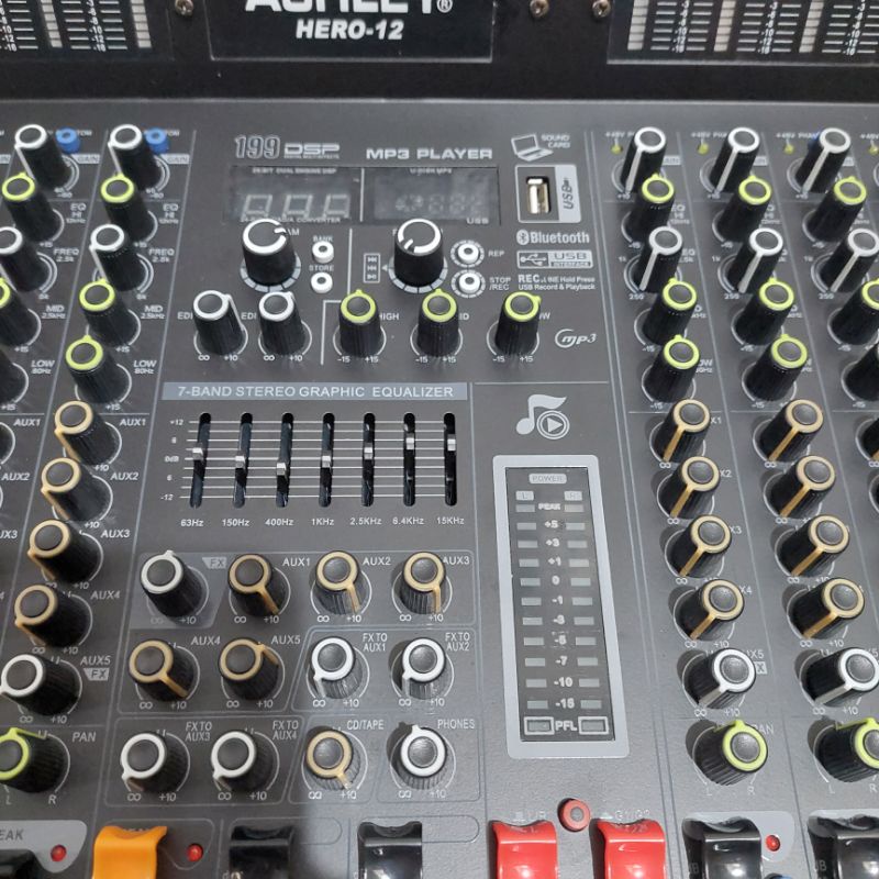 Jual Ashley hero 12 channel mixer 12 channel Ashley Hero 12 original ...