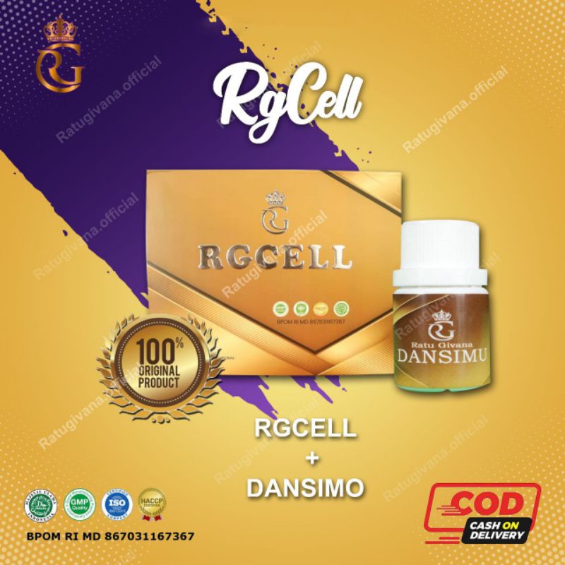 Jual RG CELL original oligopeptide + Boster Dansimu | Shopee Indonesia
