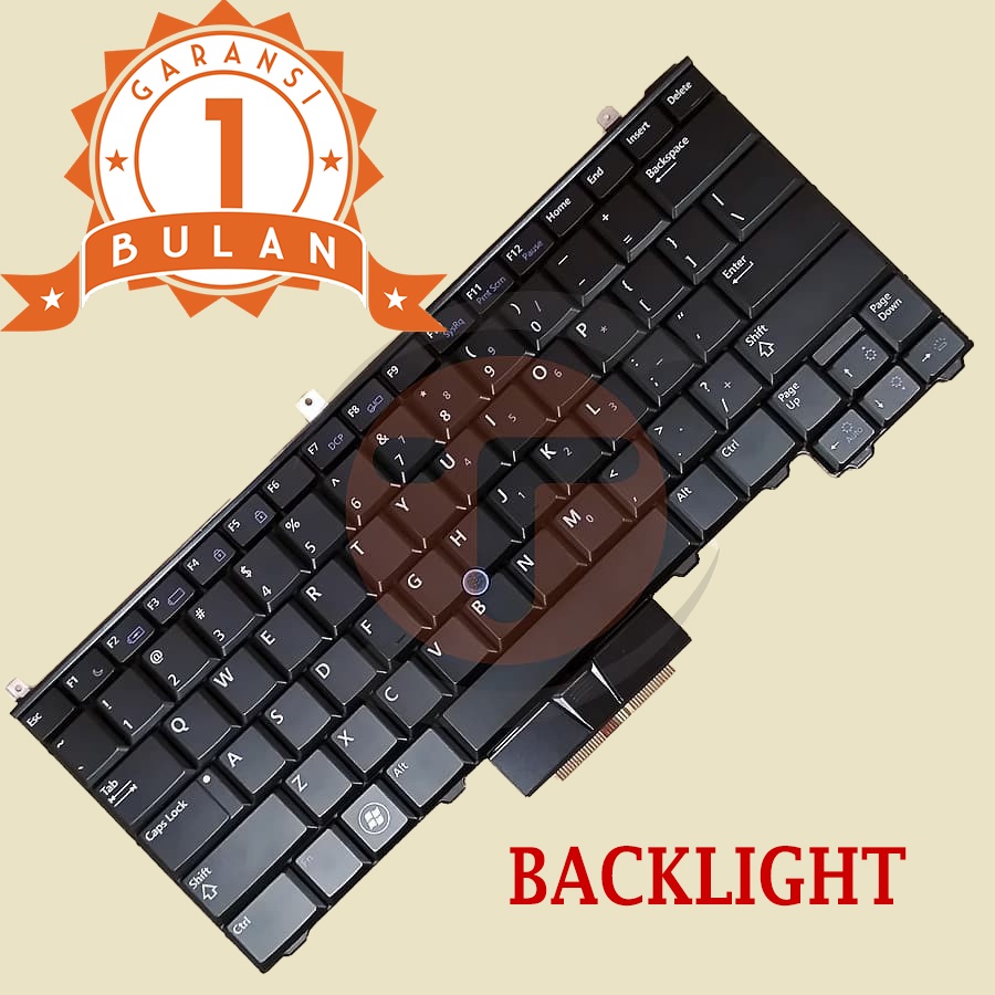 Jual Keyboard Dell Latitude E4310 P6VGX 0P6VGX With Backlite - Black ...