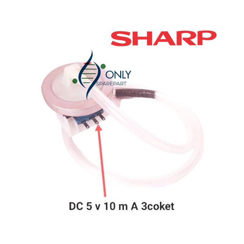 Jual SENSOR WATER LEVEL MESIN CUCI SHARP TOP LOADING + SELANG | Shopee ...
