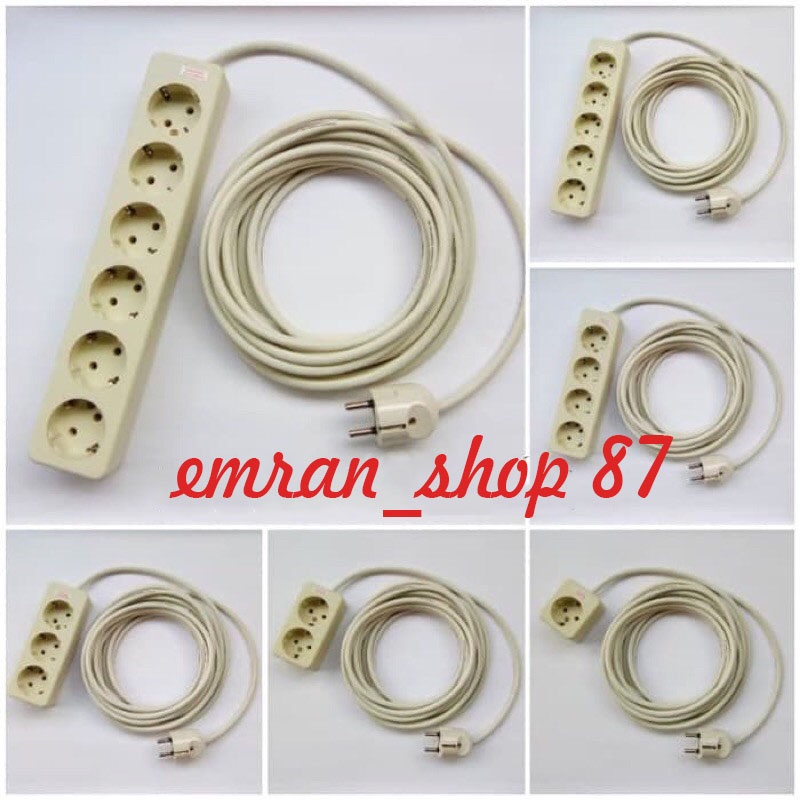 Jual Sambungan Stop Kontak Uticon/Stopkontak Terminal kuningan 1 2 3 4 5 6 Lubang/Colokan ...