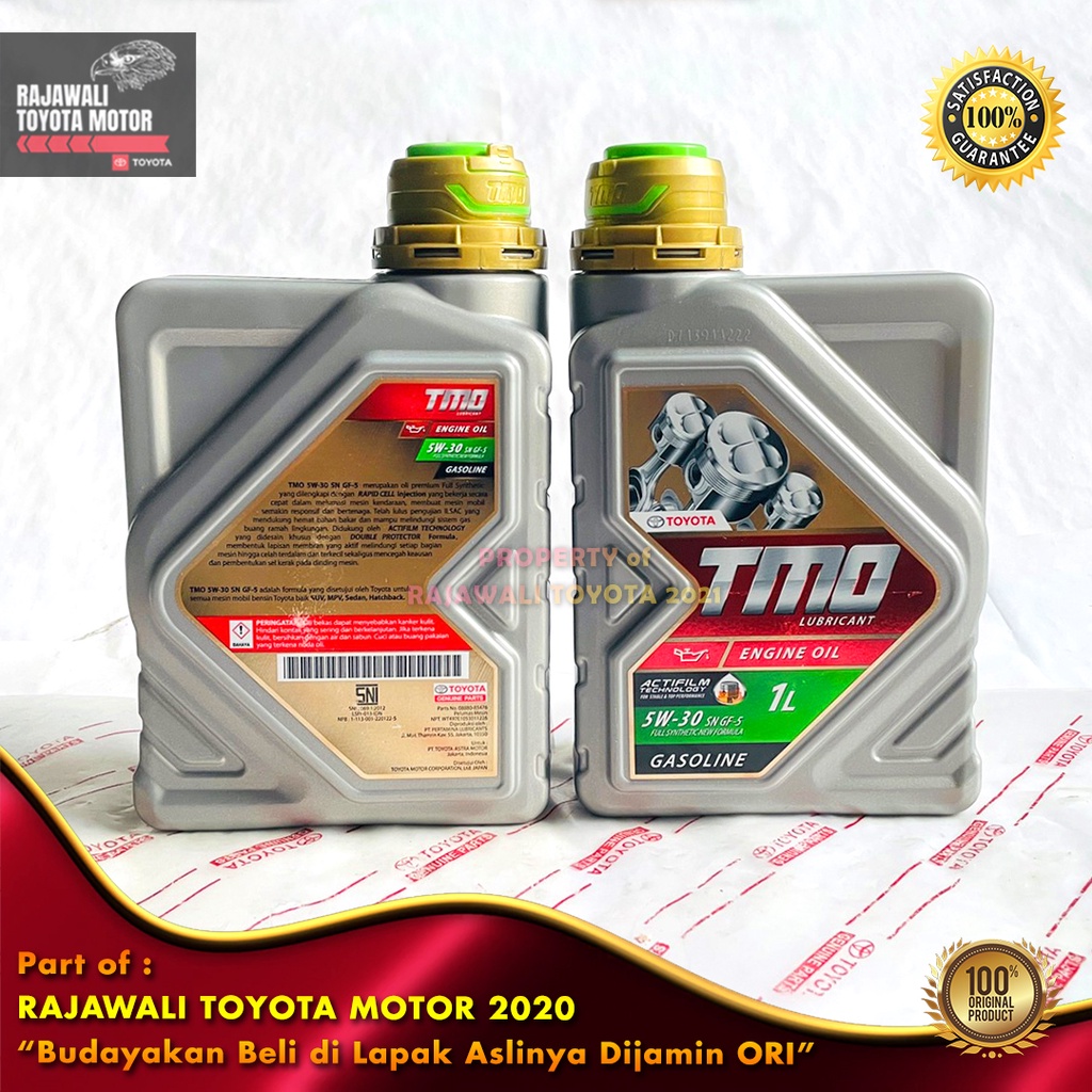 Jual Oli Mesin TMO 5W30 Mobil Bensin 5W-30 FULL SYNTHETIC Gasoline ...