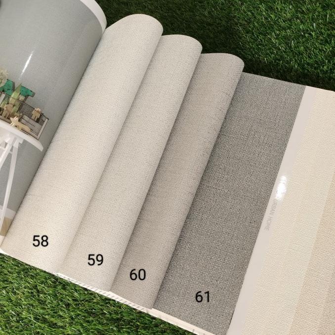 Jual Wallpaper Dinding Polos Abu Fabric texture | Shopee Indonesia