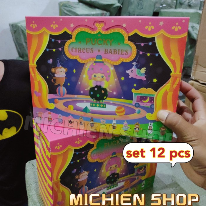 Jual Pop Mart Pucky Circus Babies Set 12 Pcs | Shopee Indonesia