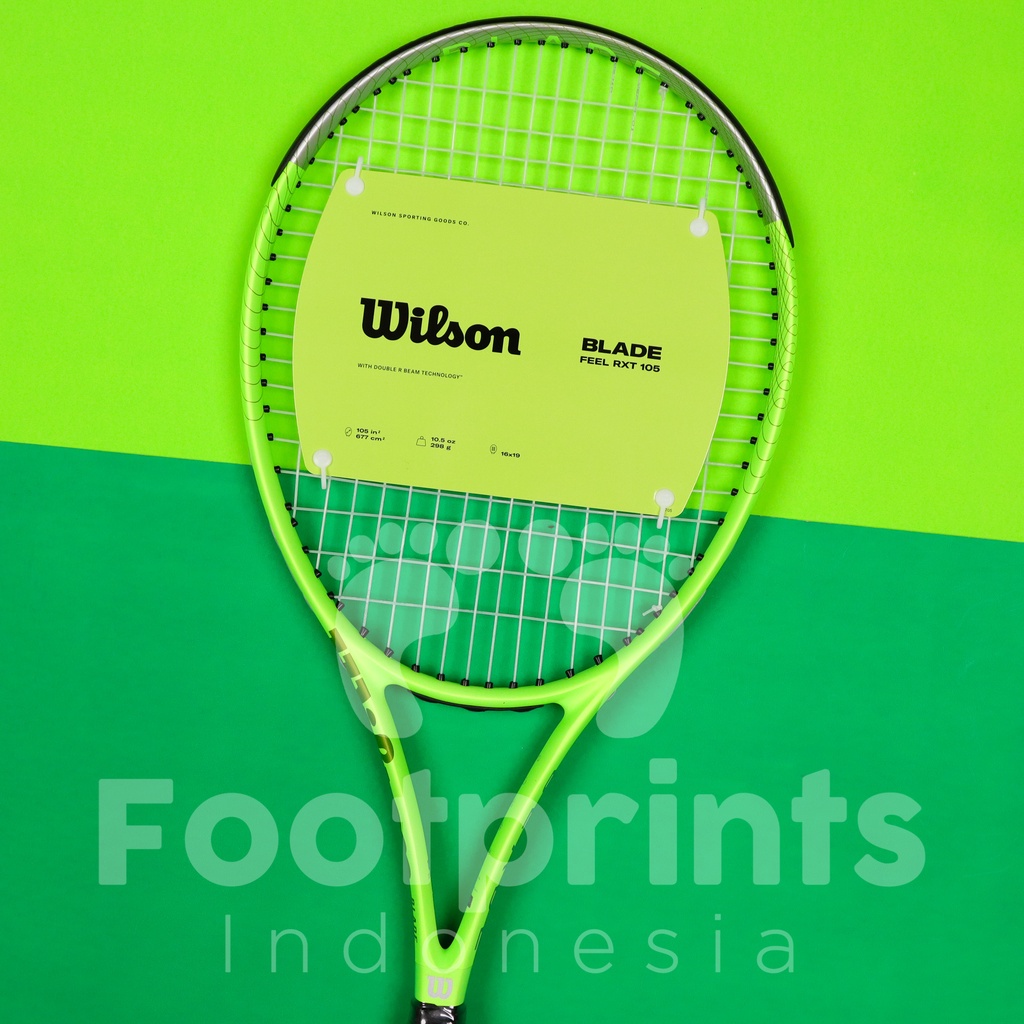 Jual Raket Tenis Wilson Blade Feel Rxt 105 Tennis Racket Pemula 298 gr ...