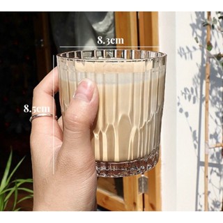 Jual Gelas Korea Estetik Gelas Kaca Aesthetic Home Cafe Gelas Kopi Kaca ...