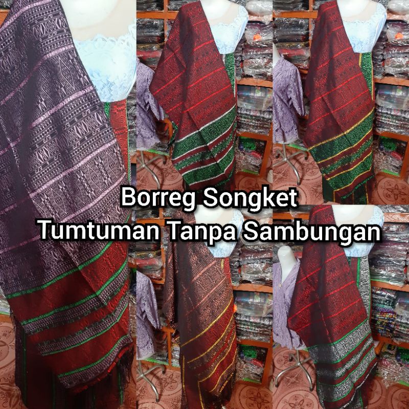 Jual TTS KLASIK SONGKET TUMTUMAN TANPA SAMBUNGAN TENUN TANGAN TOBA SARUNG SELENDANG TARUTUNG ...