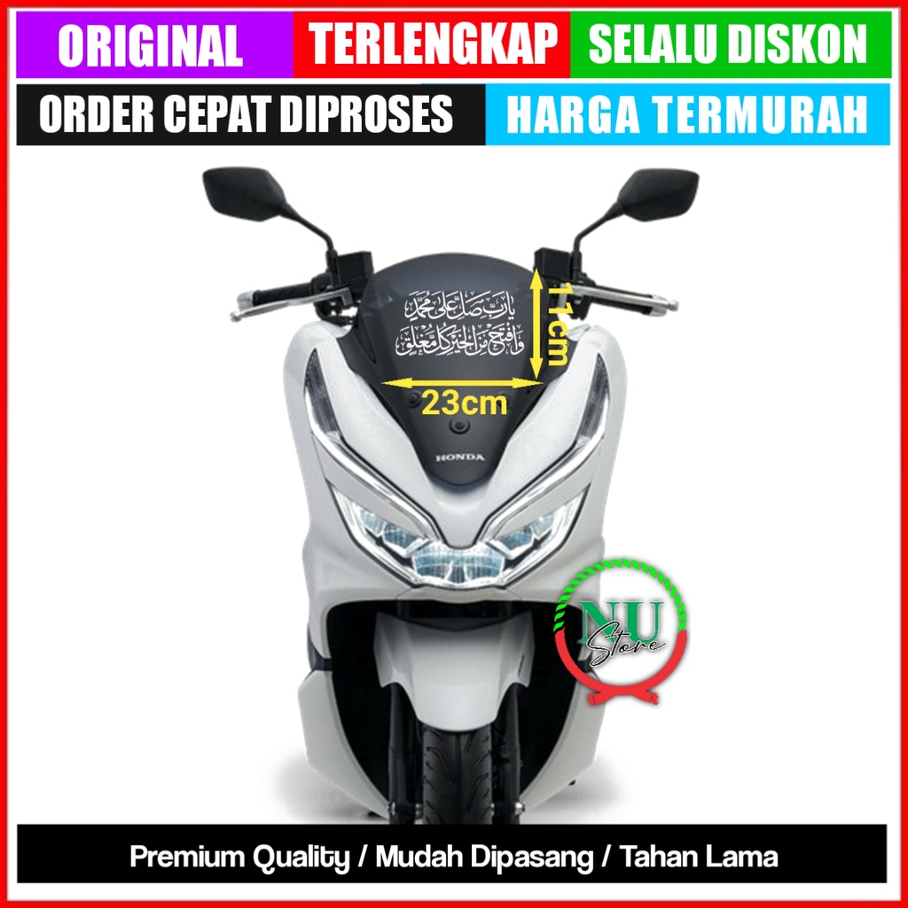 Jual Stiker Motor / Stiker Motor Keren / Stiker Kaligrafi Motor Murah ...