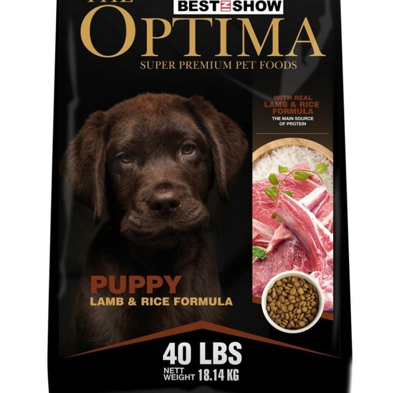 Jual 0ptima Puppy Rasa Lamb & Rice 18 kg dog food / Makanan Anak Anjing ...