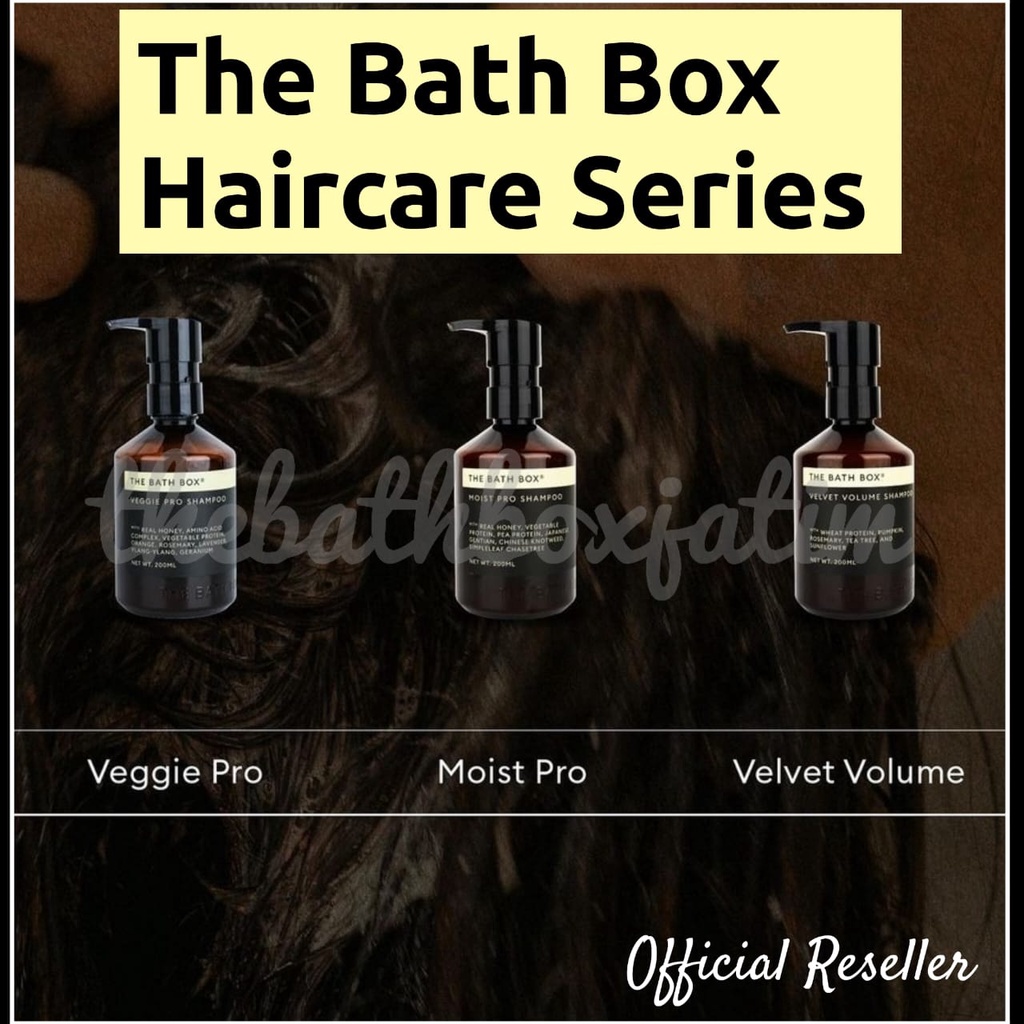 Jual THE BATH BOX Shampoo VeggiePro | Velvet Volume | Mimosa Pro ...