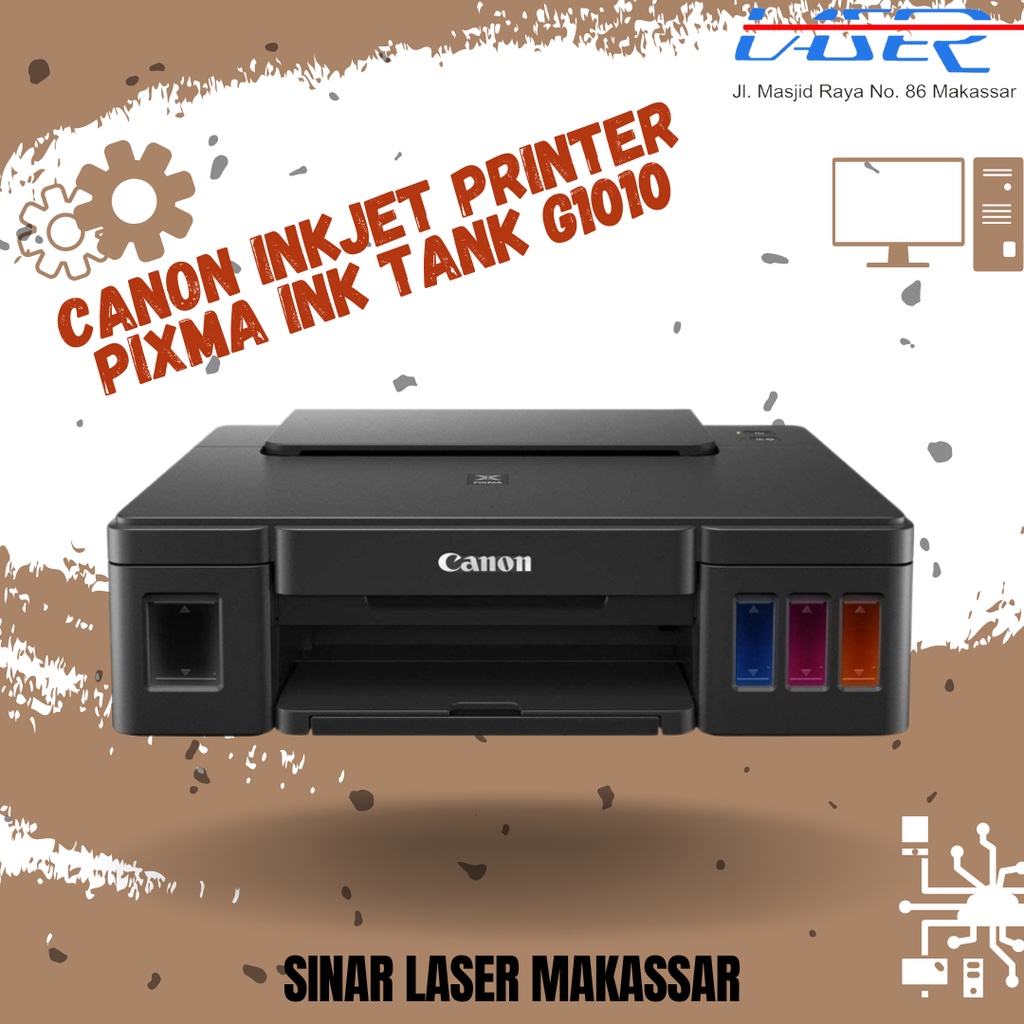 Jual CANON INKJET PRINTER PIXMA G1010 GARANSI RESMI | Shopee Indonesia