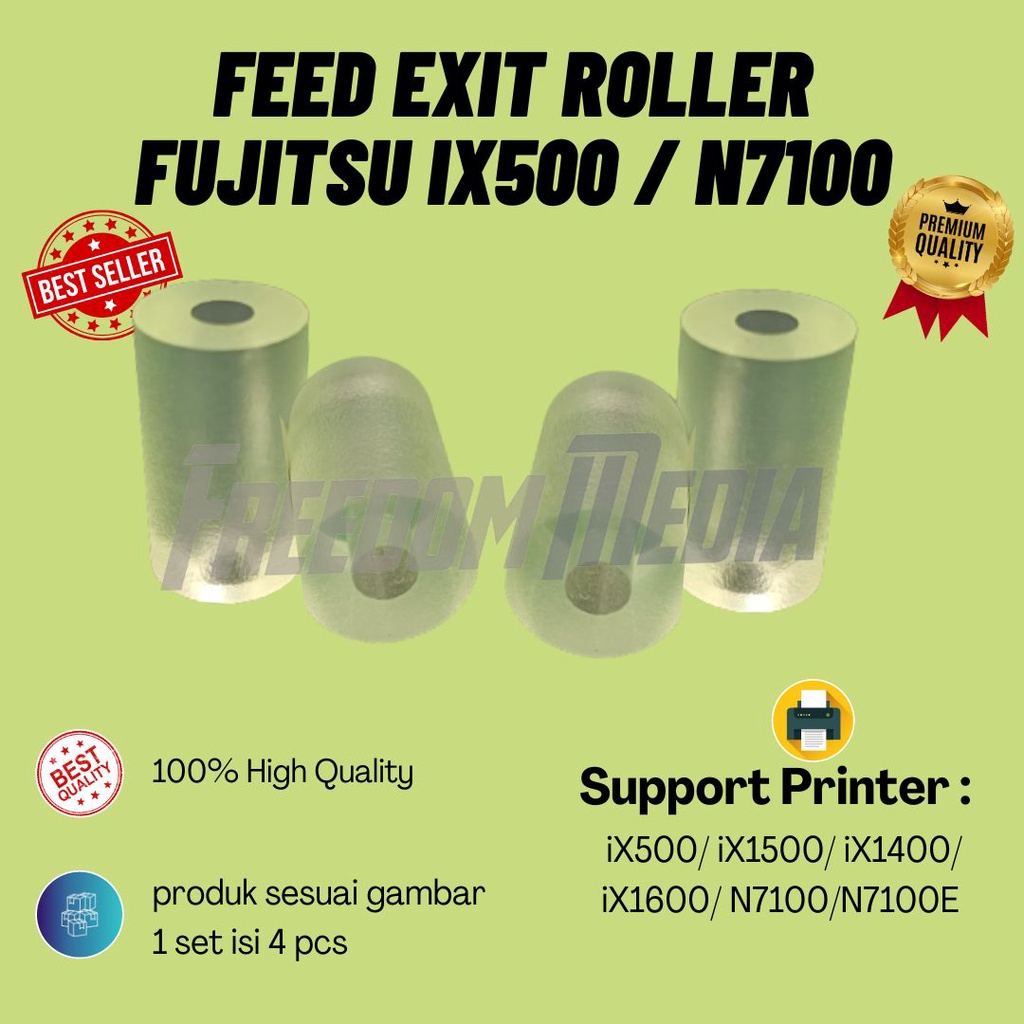 Jual feed exit roller fujitsu Scansnap iX500/ IX 500 / iX1500/ iX1400 ...