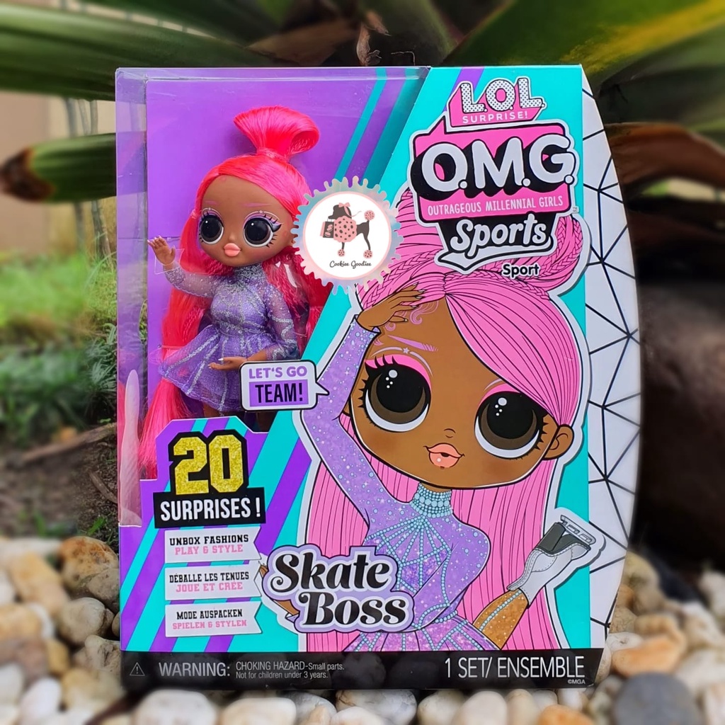Jual LOL Surprise OMG Sports Fashion Doll - Skate Boss | Shopee Indonesia
