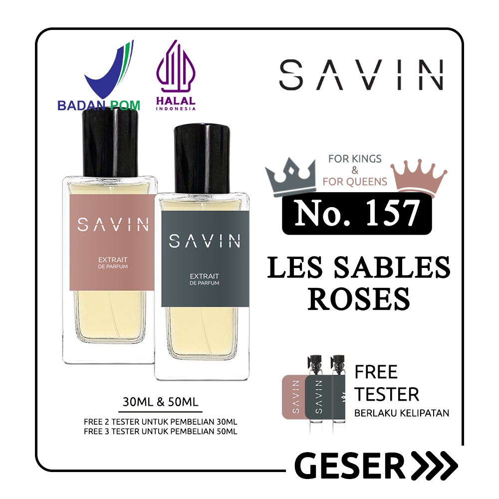 Jual SAVIN PARFUM No. 157 Les Sables Roses | Shopee Indonesia