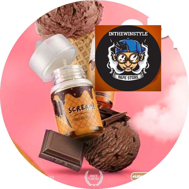 Jual LIQUID SCREAM CHOCOLATE ICE CREAM 60ML BY ANGELA LEE X IJC ...
