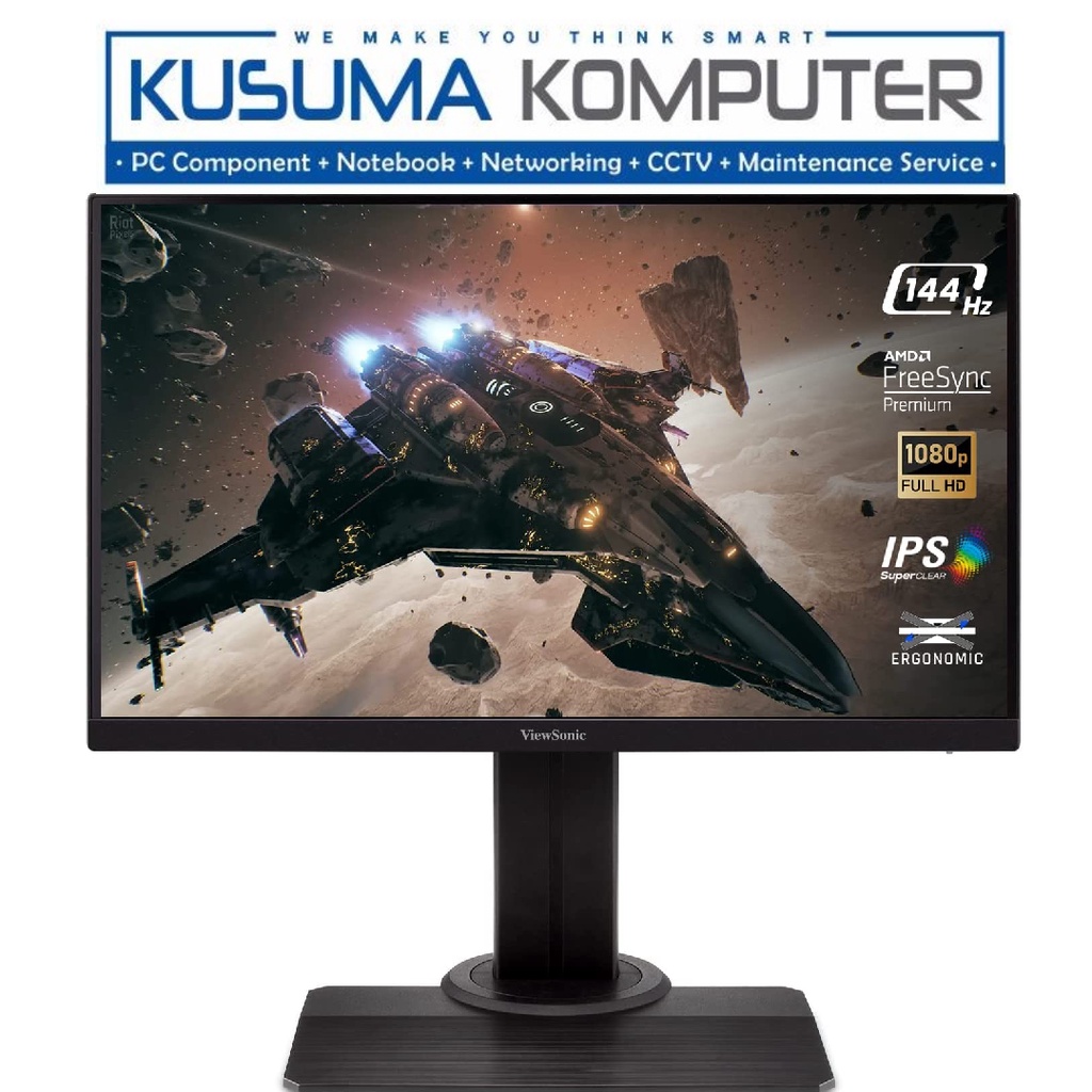 Jual Viewsonic Monitor Gaming XG2405-2 24" IPS FHD 144Hz 1ms FreeSync ...