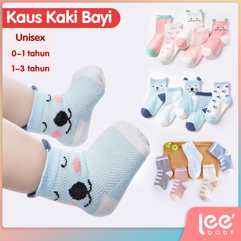 Jual 【 KAOS KAKI BAYI】Lee KAOS KAKI BAYI ANAK IMPOR SOCKS LUCU KARAKTER KARTUN UNISEX 0 - 3 ...