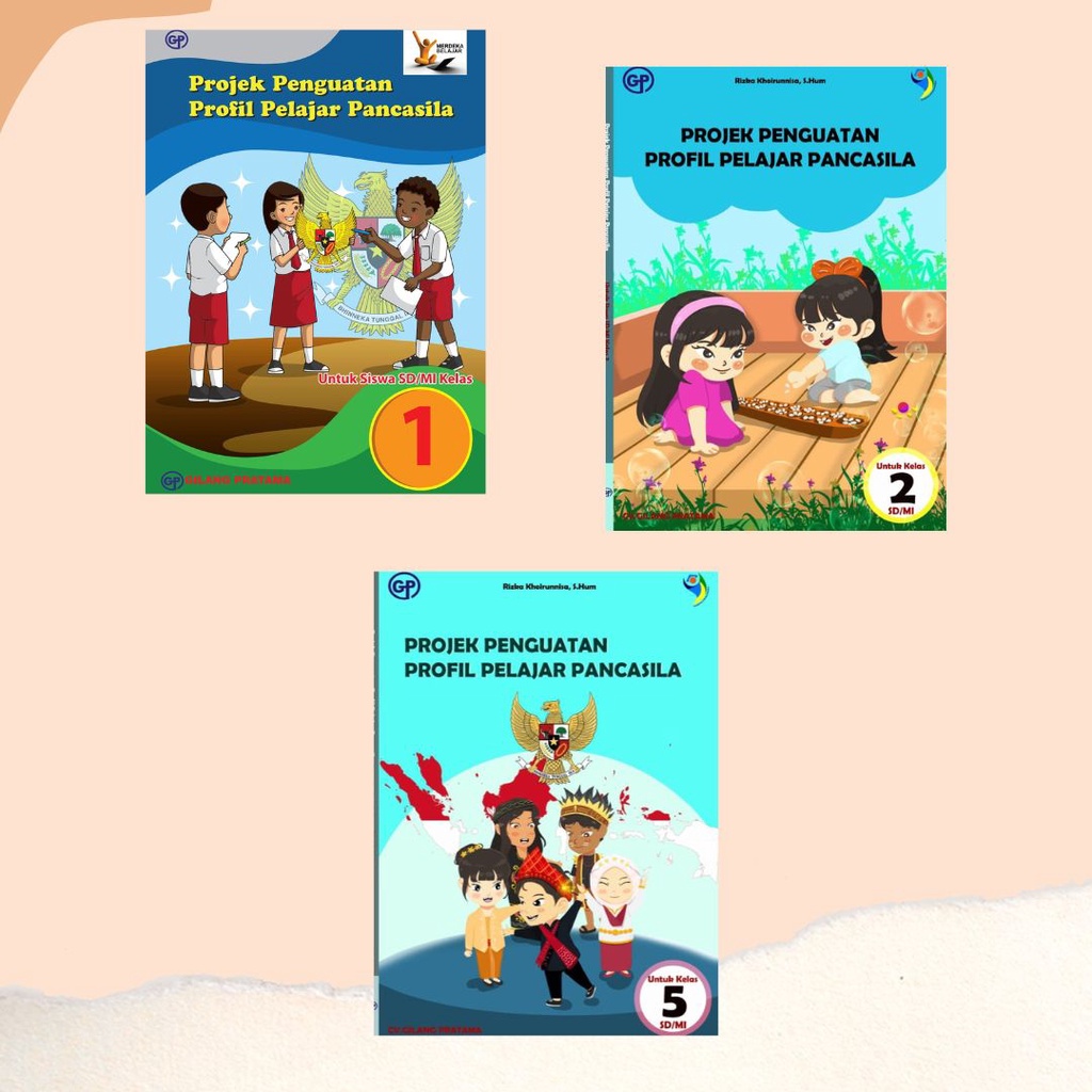 Jual Buku Projek Penguatan Profil Pelajar Pancasila (P5) SD Kelas 1, 2, 4, 5 - GILANG PRATAMA ...