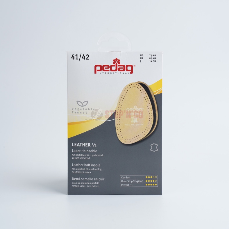 Jual Pedag Leather Half Insoles - Stop N Go - Insole Depan Sepatu Kulit ...