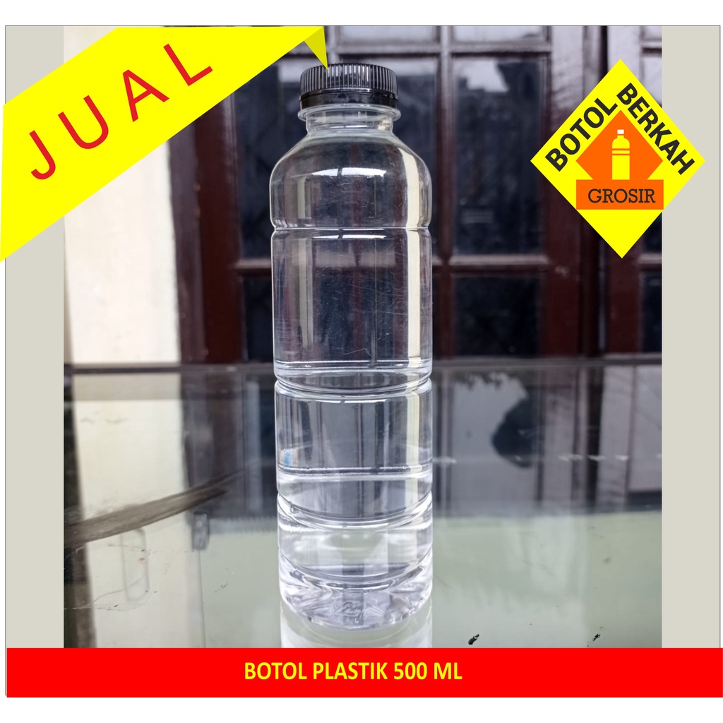 Jual botol plastik 500 ml / botol AMDK 500 ml | Shopee Indonesia